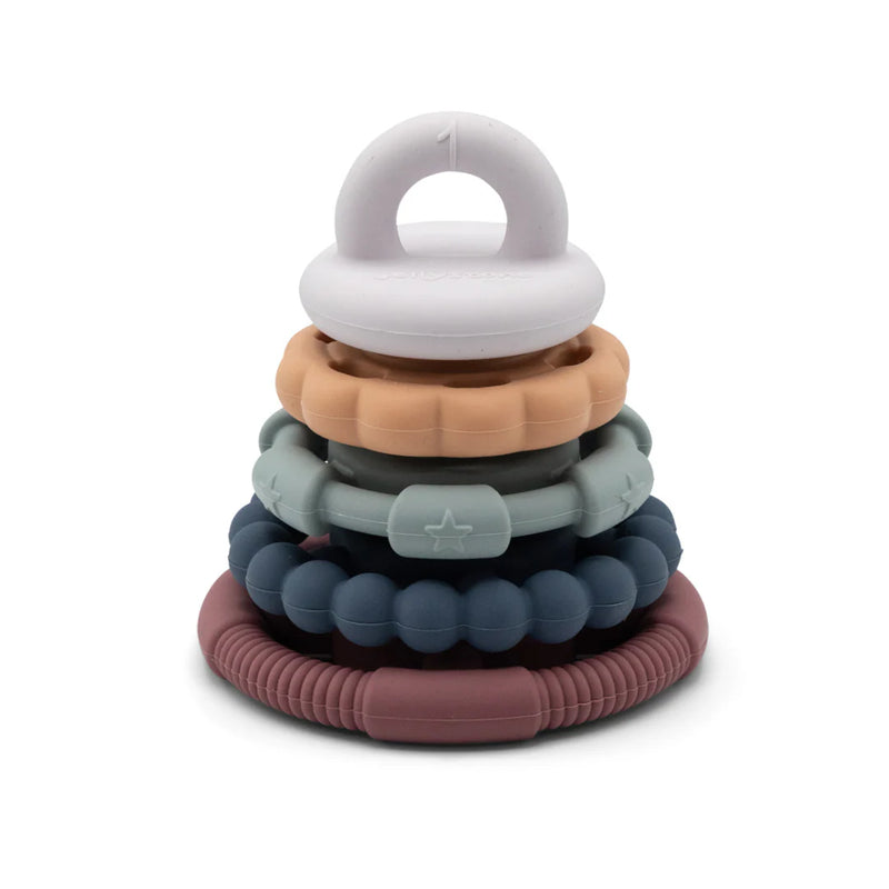 Rainbow Stacker + Teether Jellystone Designs – Village Maternity